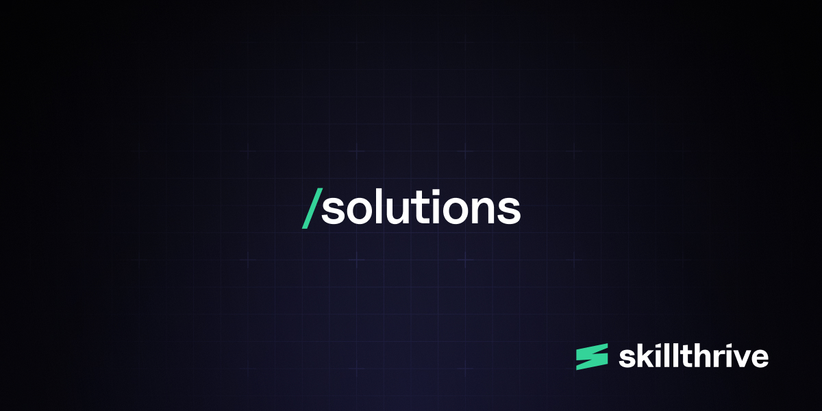 Skillthrive | Code solutions